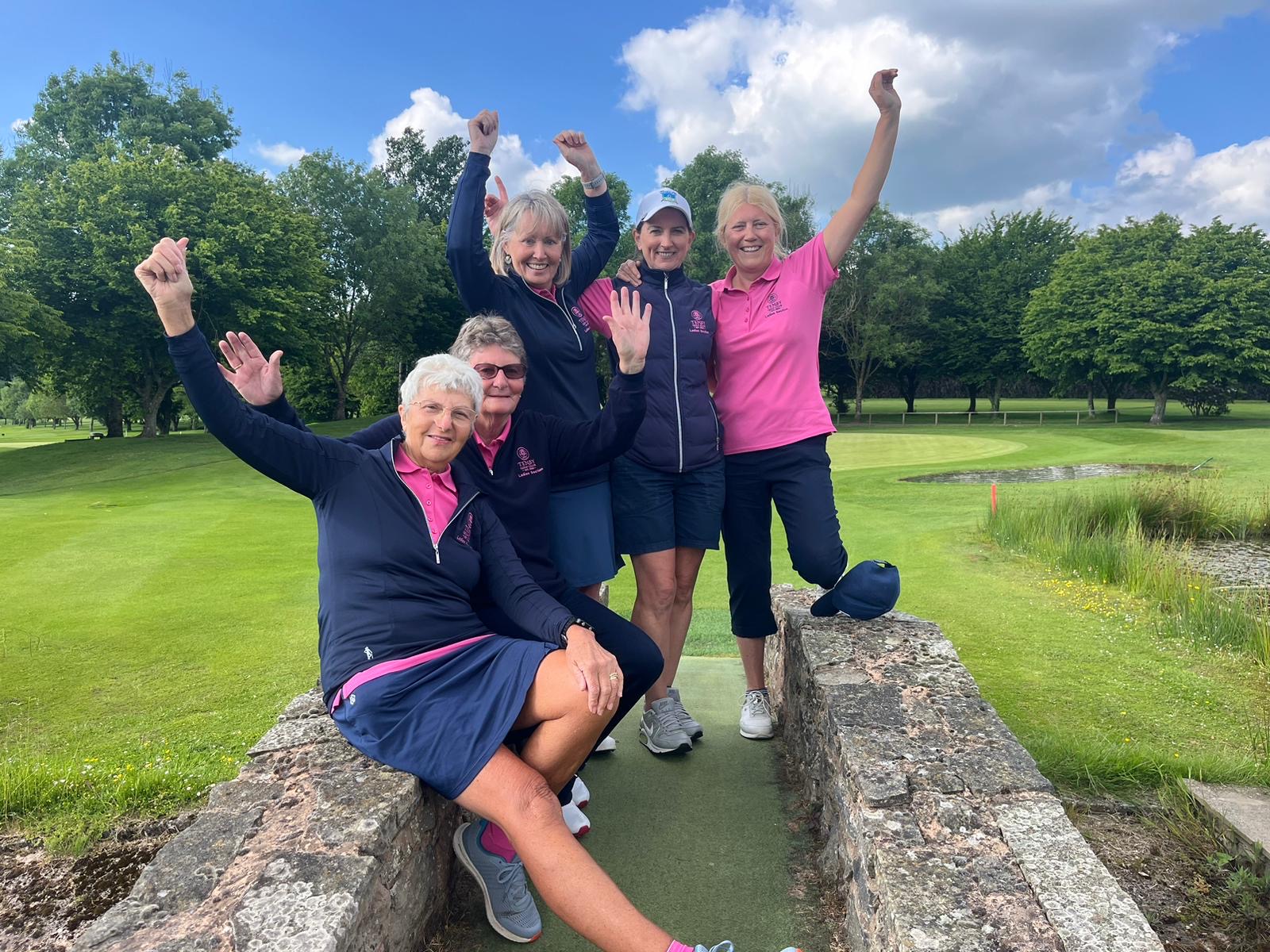 Tenby Ladies keep the Annodata Matchplay flag flying ! - Tenby Golf Club