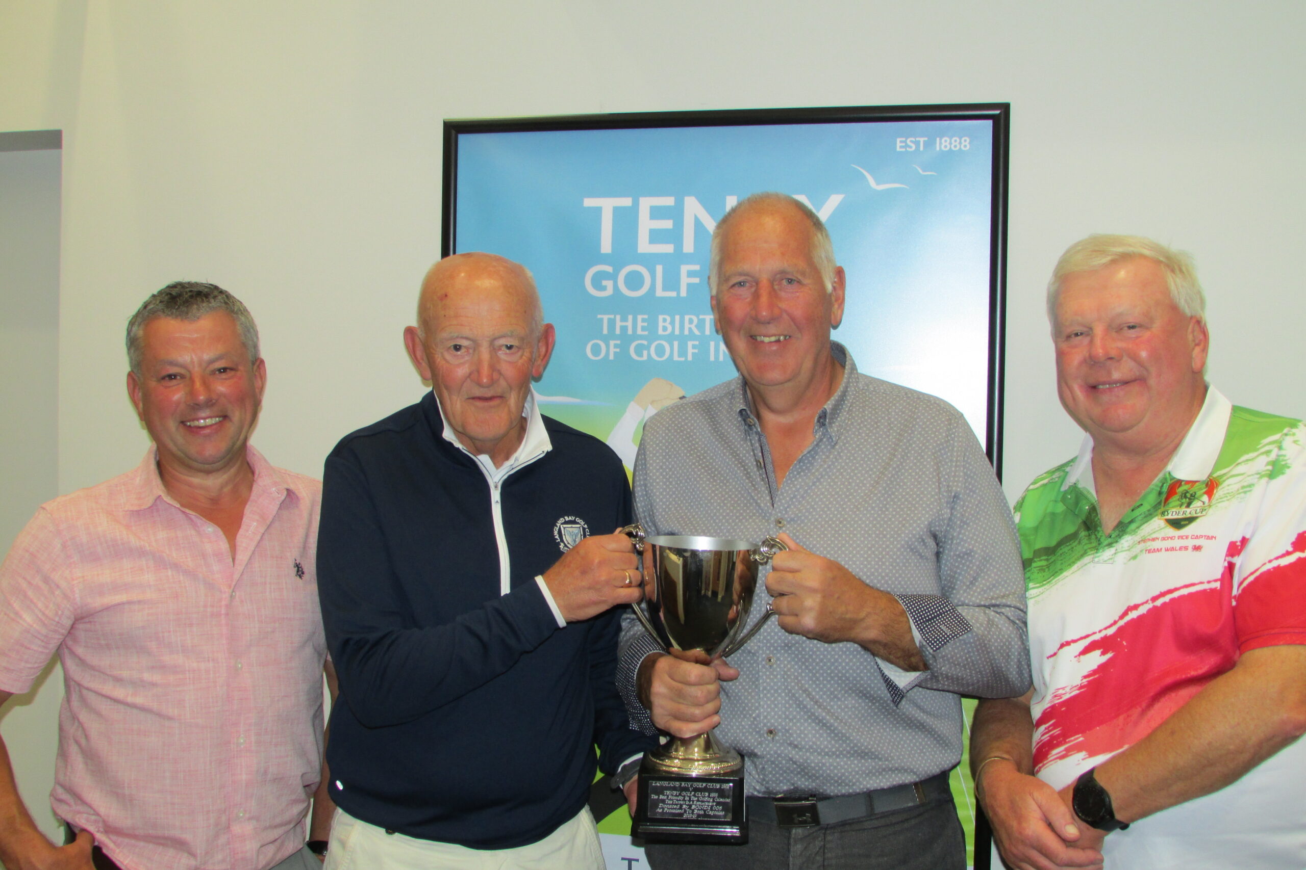 Tenby Golf Club Regains Steve Bond Cup - Tenby Golf Club